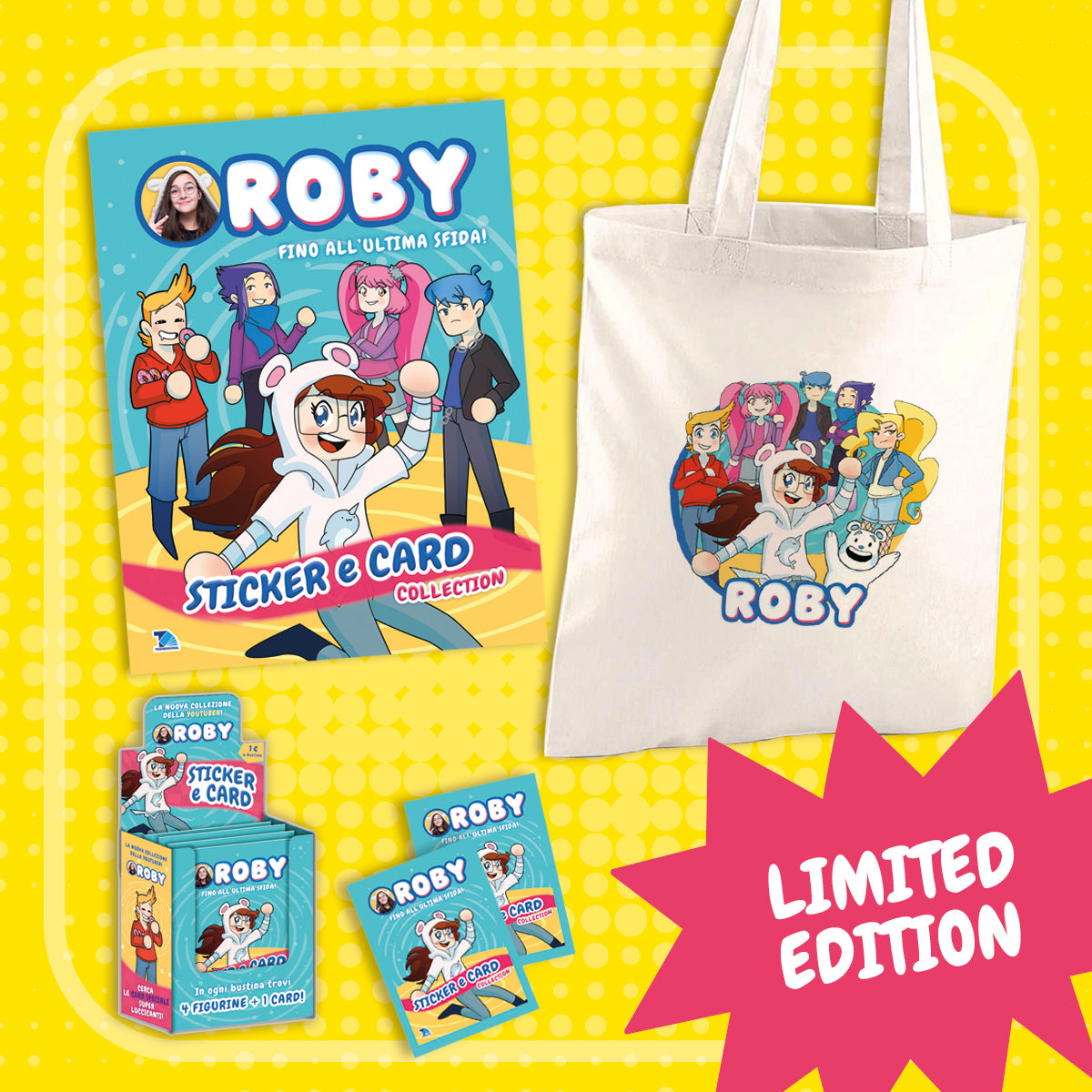 Roby - SPECIAL FAN PACK - Limited Edition – Tridimensional Srl